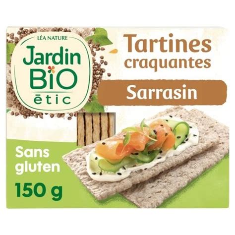 Mordicus Tartines Craquantes Au Sarrazin Bio Sans Gluten Jardin Bio