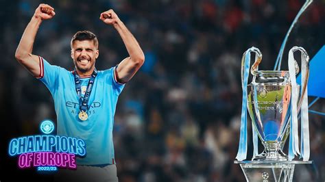How MANCHESTER Celebrated Rodri S Winning Goal Man City 1 0 Inter
