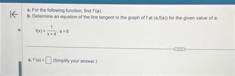 solved a ﻿for the following function find f a b