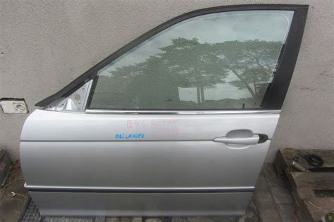 DRZWI LEWE PRZÓD BMW E46 SEDAN KOMBI TITANSILBER 11282615176