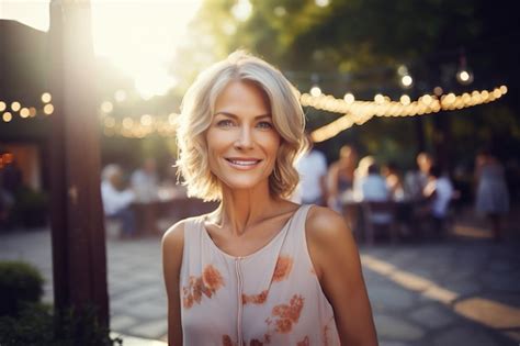 Premium Ai Image Ai Generated Image Of Mature Happy Women Outdoor