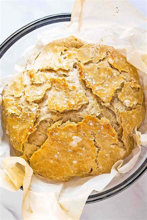 Overnight No Knead Bread Recipe LeelaLicious