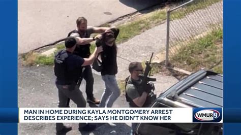 Man In Home During Kayla Montgomery S Arrest Describes Experience Video