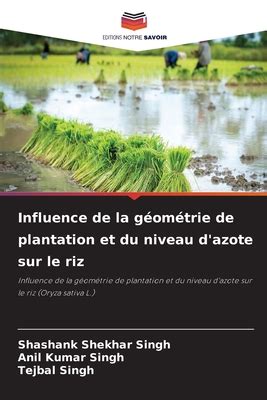 Influence De La G Om Trie De Plantation Et Du Niveau D Azote Sur Le Riz