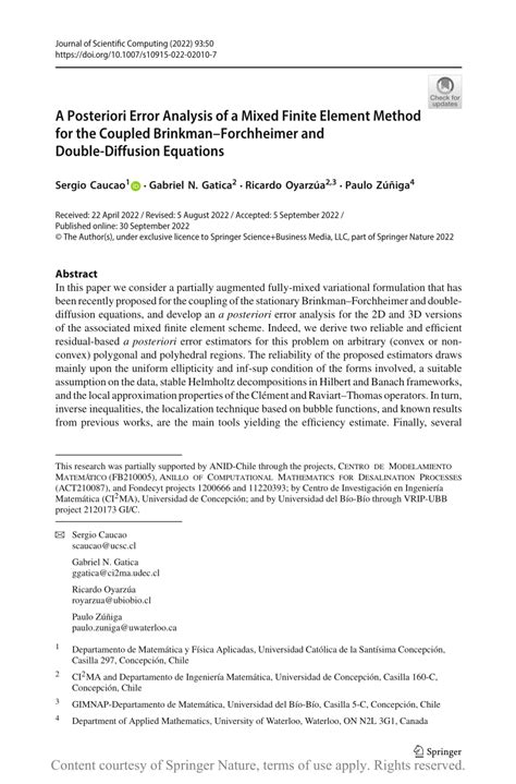 a posteriori error analysis of a mixed finite element method for the coupled brinkman
