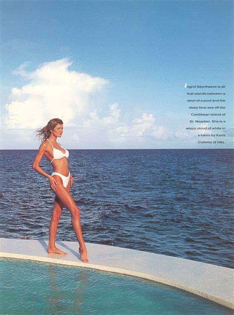 Ingrid Seynhaeve In Sports Illustrated Swimsuit