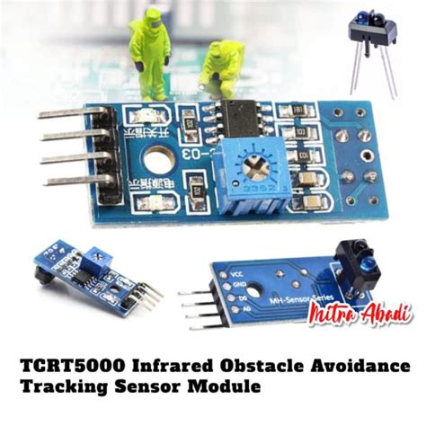Tcrt Infrared Obstacle Avoidance Tracking Sensor Module Lazada