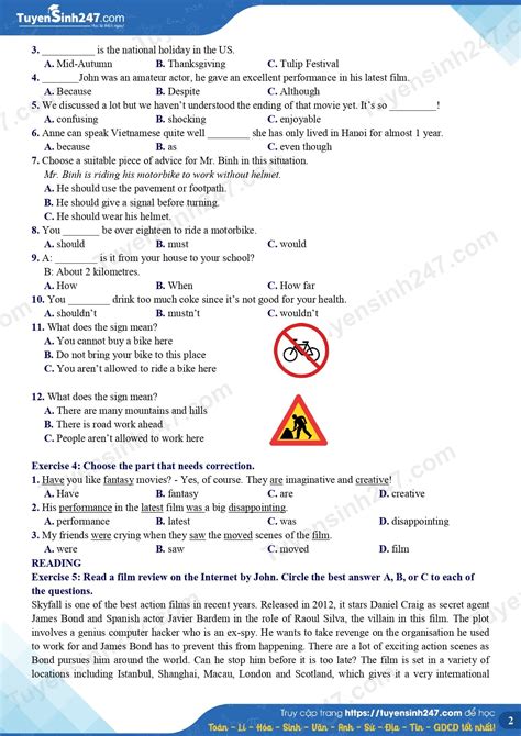 B Thi Ti Ng Anh L P Gi A H C K File Nghe Pdf
