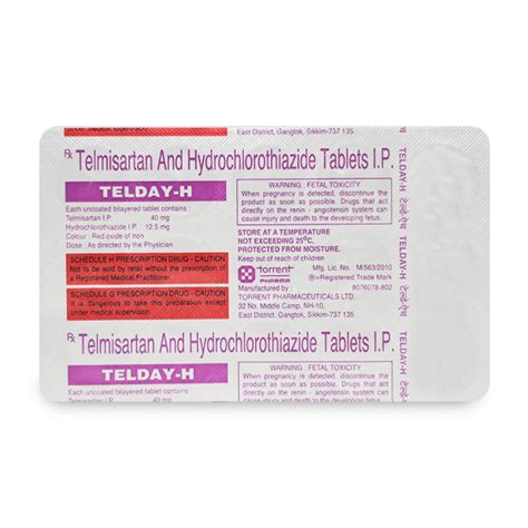Telday H Tablet Jeevandip