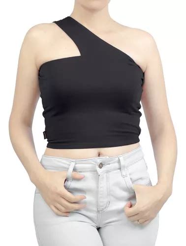 Cropped Faixa Ombro Só Mula Manca Nula Manga Malha Lynnce MercadoLivre