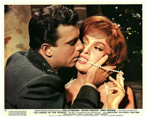 Gina Lollobrigida Anthony Franciosa Go Naked In The World Vintage
