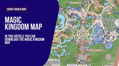 Magic Kingdom Map Pdf And Printable Version