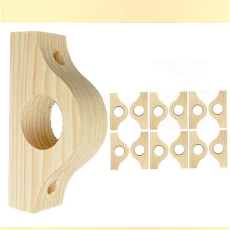 Cortinero De Madera Sencillo Sin Base Mini Par Meses Sin Intereses