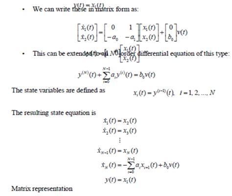 linear time invariant continuous time systems