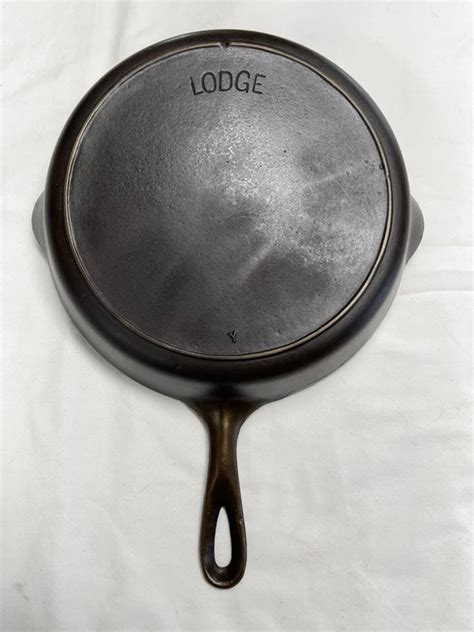 Lodge Arc Logo 8 Single Notch Cast Iron Skillet 1910s 1920s Etsy