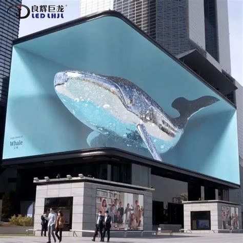 Advertising Digital Signage D Naked Eye Outdoor P Led Billboard