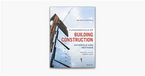 Fundamentals Of Building Construction By Edward Allen Joseph Iano On
