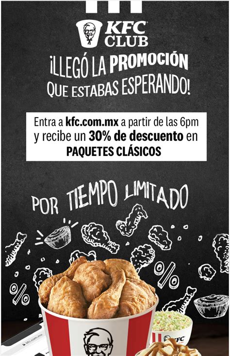 Cupón KFC 30 de descuento junio 2021 3 Ofertas promodescuentos