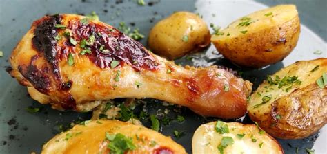 Pollo Al Horno Con Miel Y Mostaza El Horno De Vapor