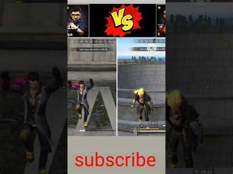Alok K Free Fire Character Mukabala Shots Channel Youtube