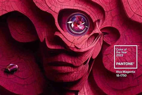 Couleur De Lann E Selon Pantone Viva Magenta