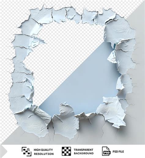 Premium Psd Transparent Background With Isolated Torn Paper With Copy