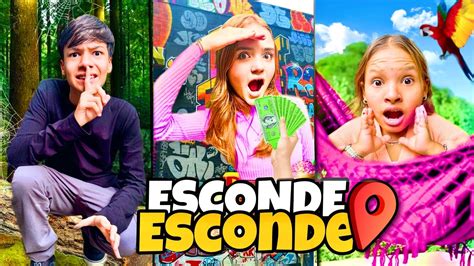 ESCONDE ESCONDE POR LOCALIZAÇÃO valendo dinheiro FT