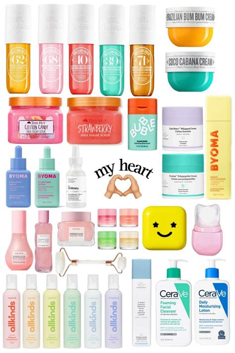 My Heart Produits Pour Le Visage Organisation De Stockage