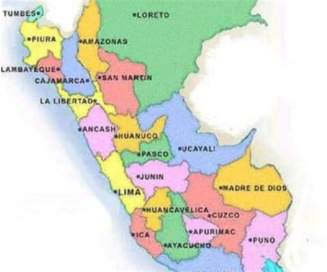 Descubre Los Departamentos Del Perú Y Sus Capitales Noviembre 2024