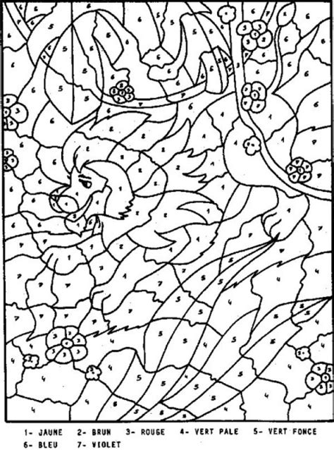 Coloriage Coloriage Par Num Ros Ducatifs Dessin Colorier