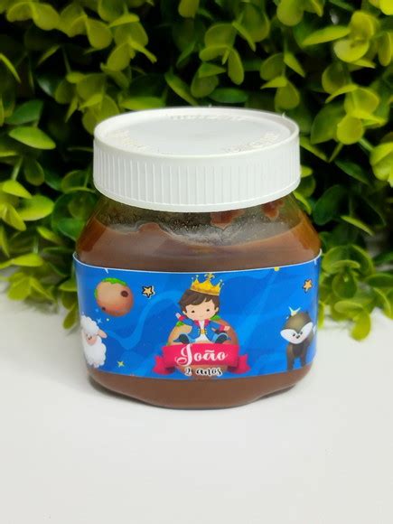 Rótulos para Nutella 140g Pequeno Príncipe qualquer Tema Elo7