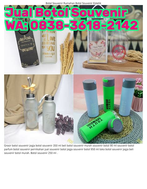 PPT Ö8383618ᒿ1Կᒿ WA Souvenir Botol 900 Ml Botol Souvenir Gelas