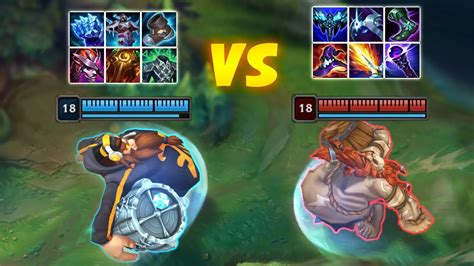 Tank Gragas Vs Full Ap Gragas Fights League Of Legends Youtube