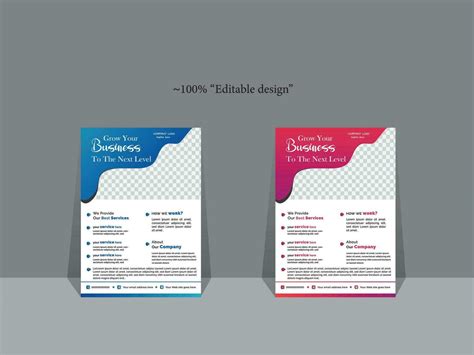 creativo negocio volantes modelo diseño para un digital márketing