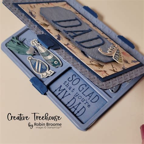 Tackle Box Card Creative Treehouse Fishing Tackle Box Gone Fishing