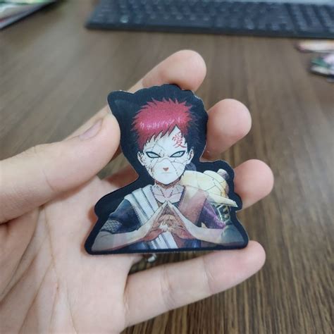 Jual STIKER 3D MOTION LENTICULAR ANIME DK0233 Naruto Gaara