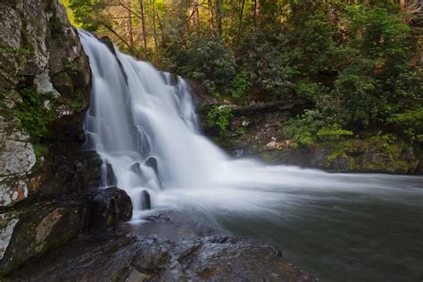 Great Smoky Mountains National Park Map Waterfalls