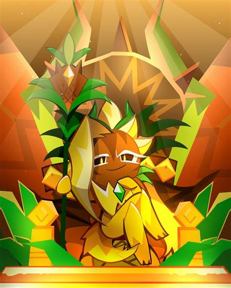 Ananas Dragon Cookie Cookie Run Ovenbreak Image By Myeolhwan