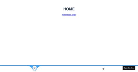 Bottom Navigation Vue Synced To Vue Router Forked Codesandbox