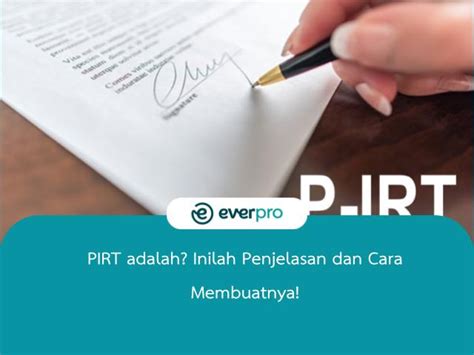 PIRT Adalah Inilah Penjelasan Dan Cara Membuatnya