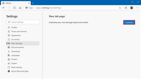 How To Customize New Tab Page On The New Microsoft Edge Davis Widefirearm
