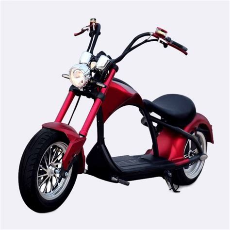LEC M1 2000W Two Wheel Electric Harley Scooter Citycoco