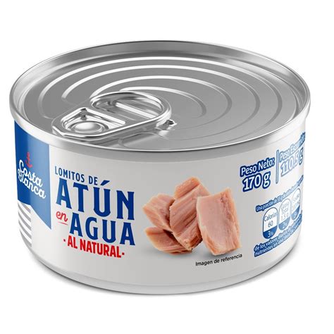 LOMITOS DE ATÚN EN AGUA COSTA BLANCA X 170 G Merca todo en ara