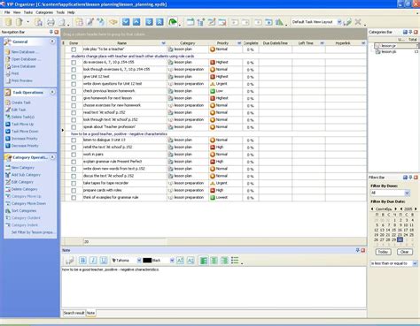 software testing to do list organizer checklist pim time and task management software for