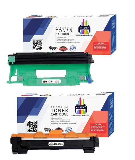 SVM TN 1020 For Brother TN 1020 Toner Cartridge DR 1020 DRUM UNIT