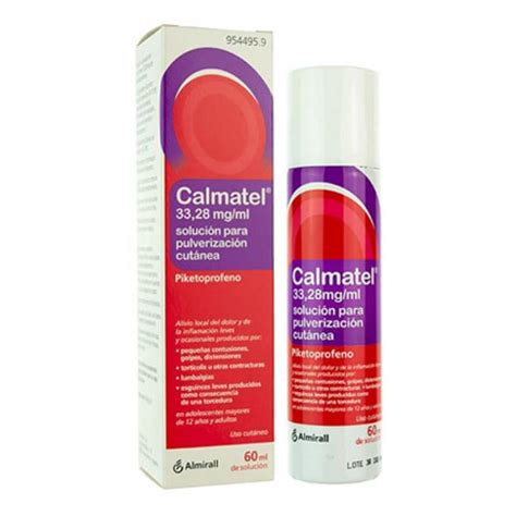 Calmatel 33 28 mg ml Solución Para Pulverización Cutánea Envase 60 ml