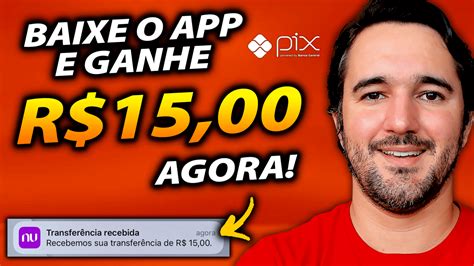 Ganhe R 15 00 Agora só por se cadastrar Via Pix Sávio Augusto Youtuber