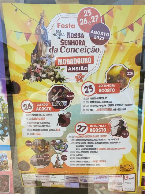 Festa Em Honra De Nossa Senhora Da Concei O Mogadouro