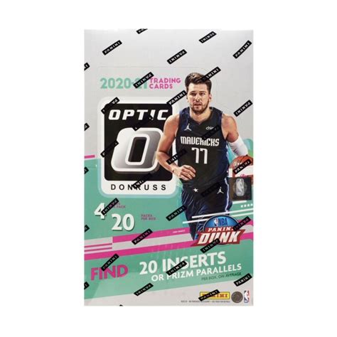 2020 21 Panini Donruss Optic Basketball 20 Pack Retail Box Steel City