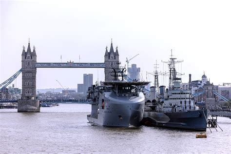 RFA Proteus Welcomed Into Royal Navy ADS Advance
